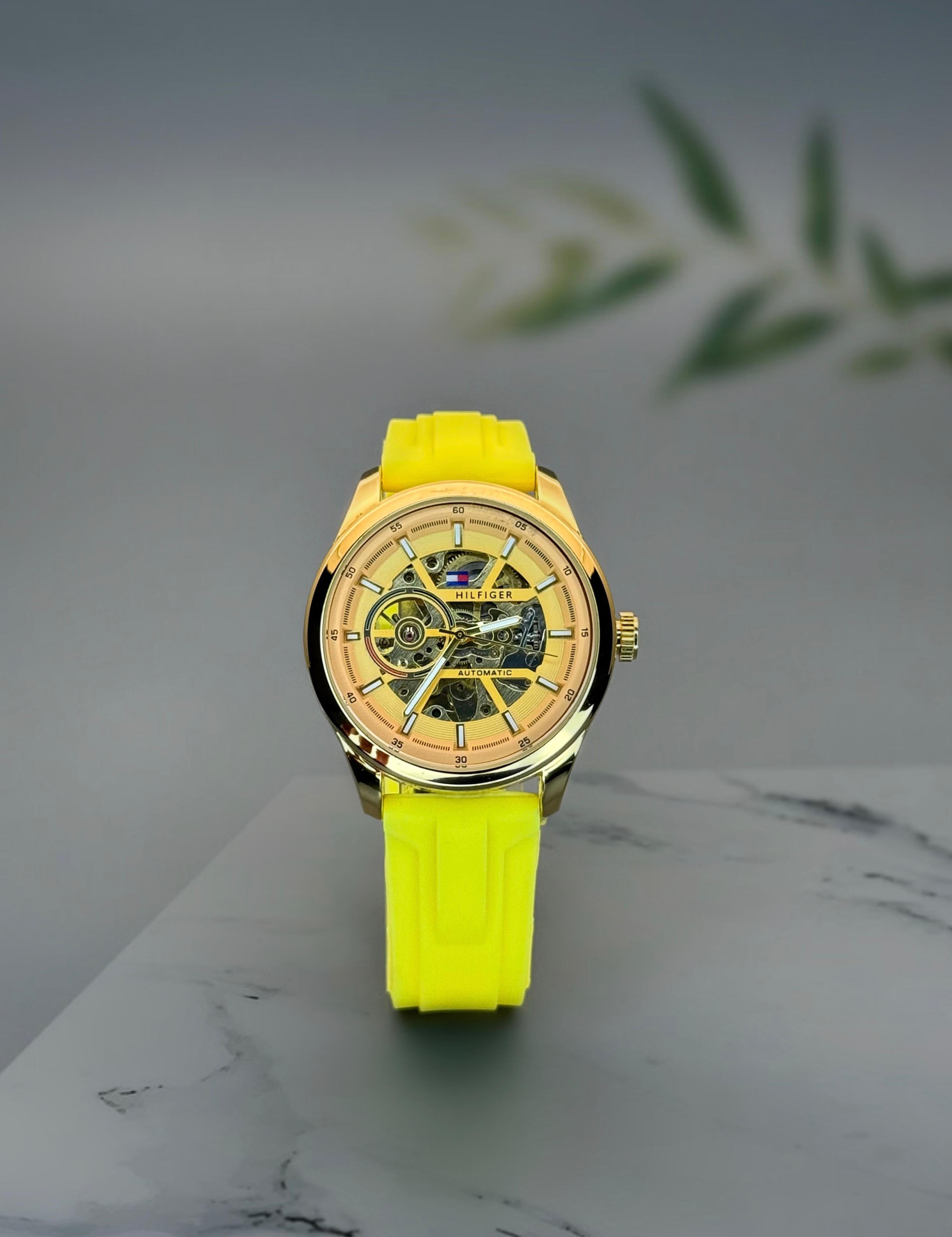 Yellow Gold Automatic Watch – Watch Theory